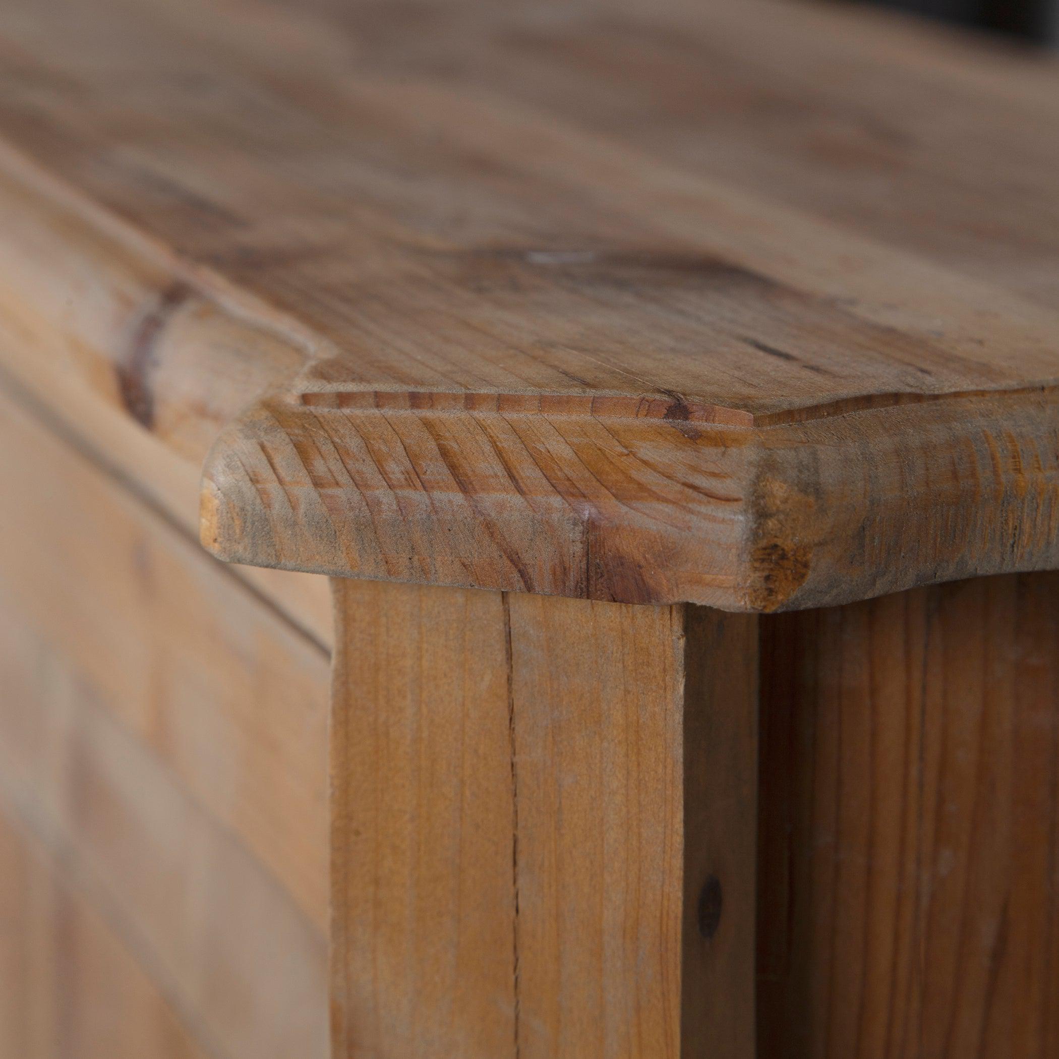 Solid Wood Console Cabinet | Reclaimed Wood | Classic Home Decor