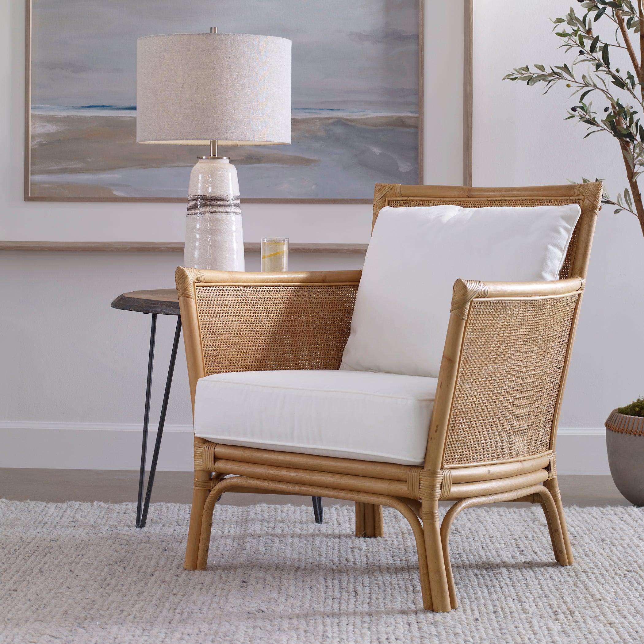 Rattan Armchair - Pacific Design for Coastal Living