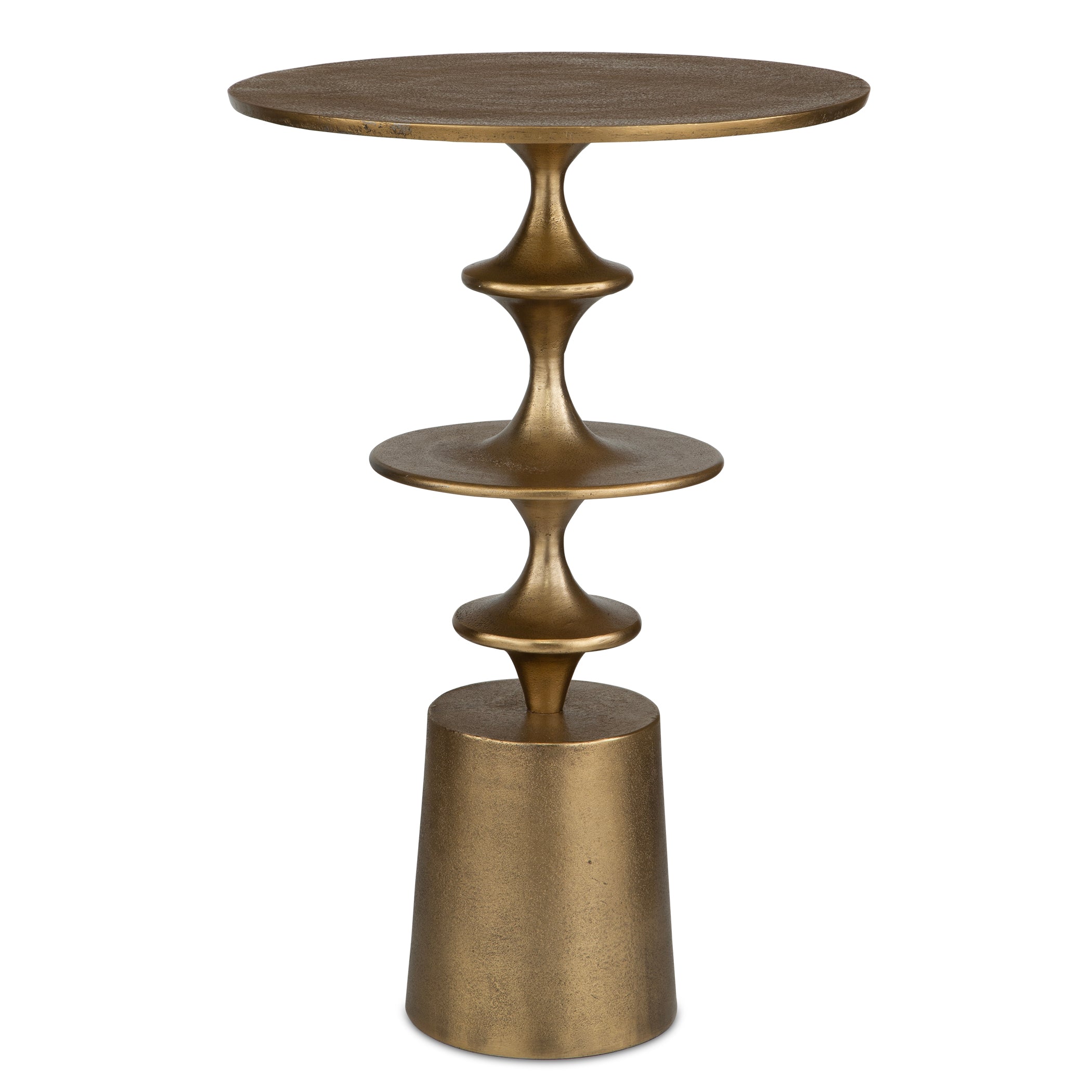 Accent Table - Flight Brass Accent Table