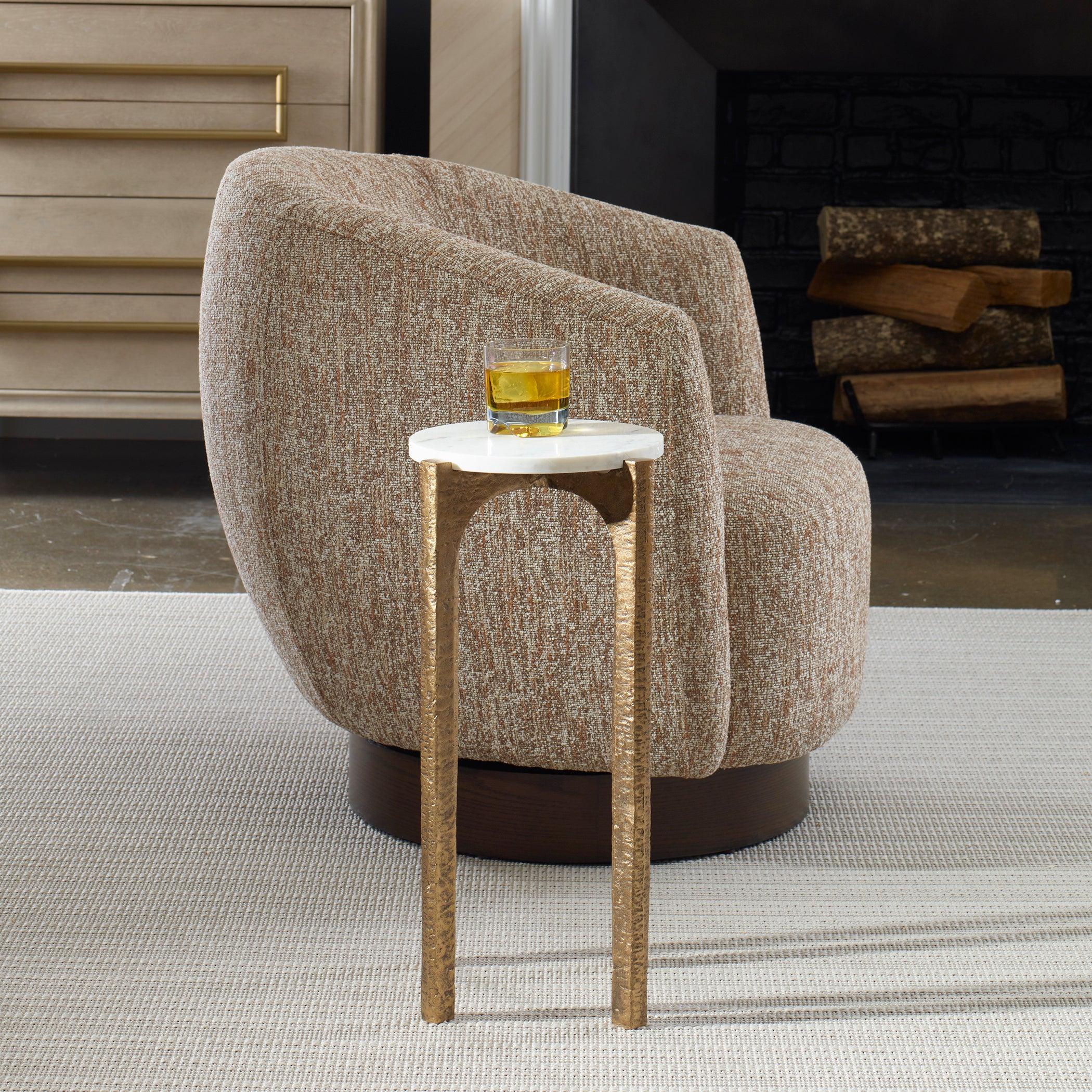 Accent Table - Vivi Marble Drink Table