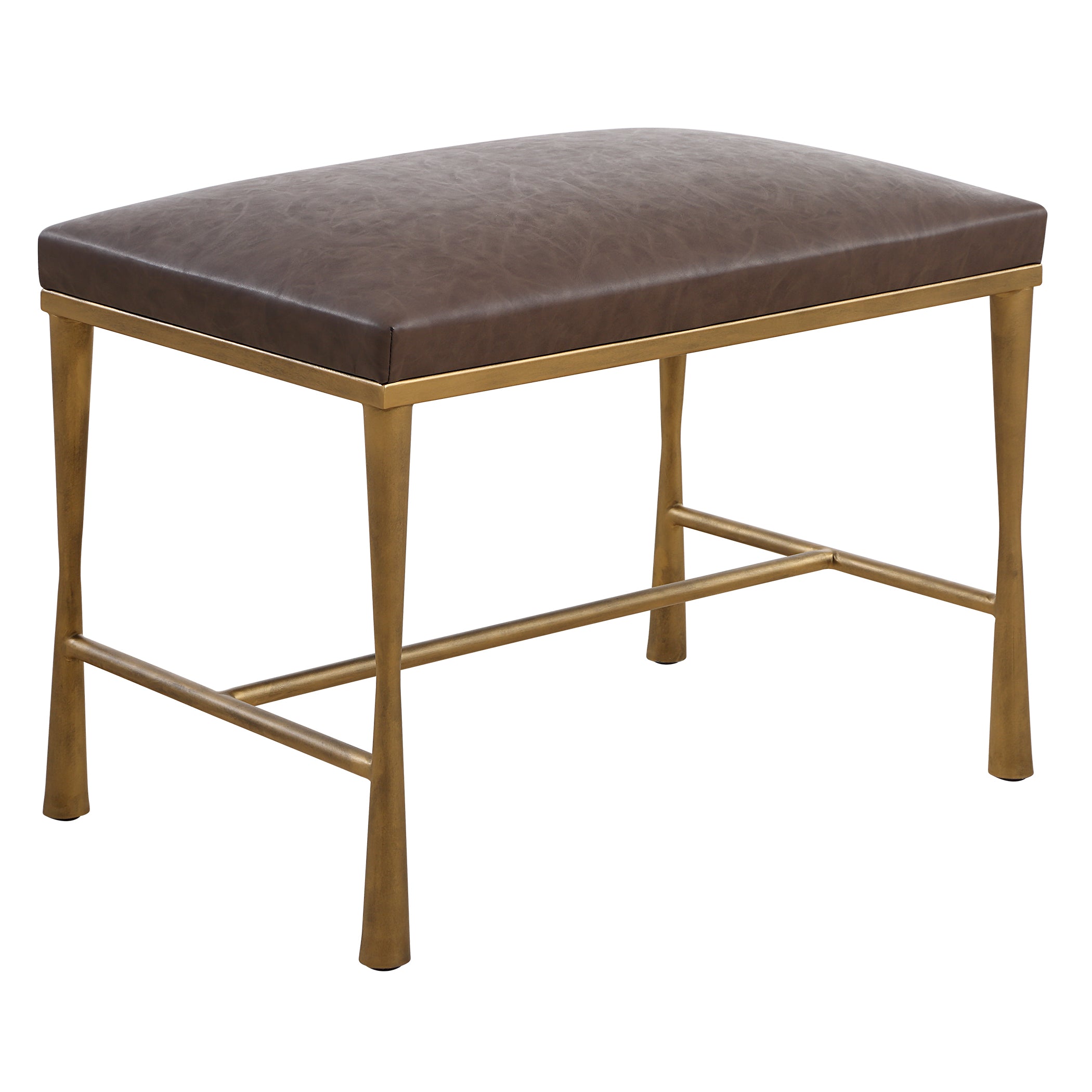 Benches, Ottomans & Stools - Reform Gold Small Bench