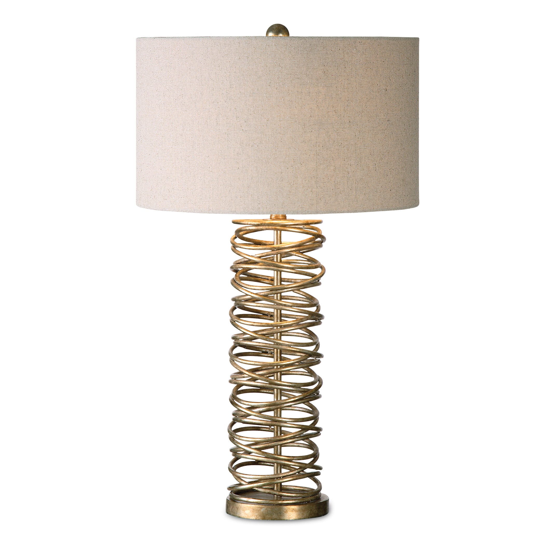 Lighting - Amarey Metal Ring Table Lamp