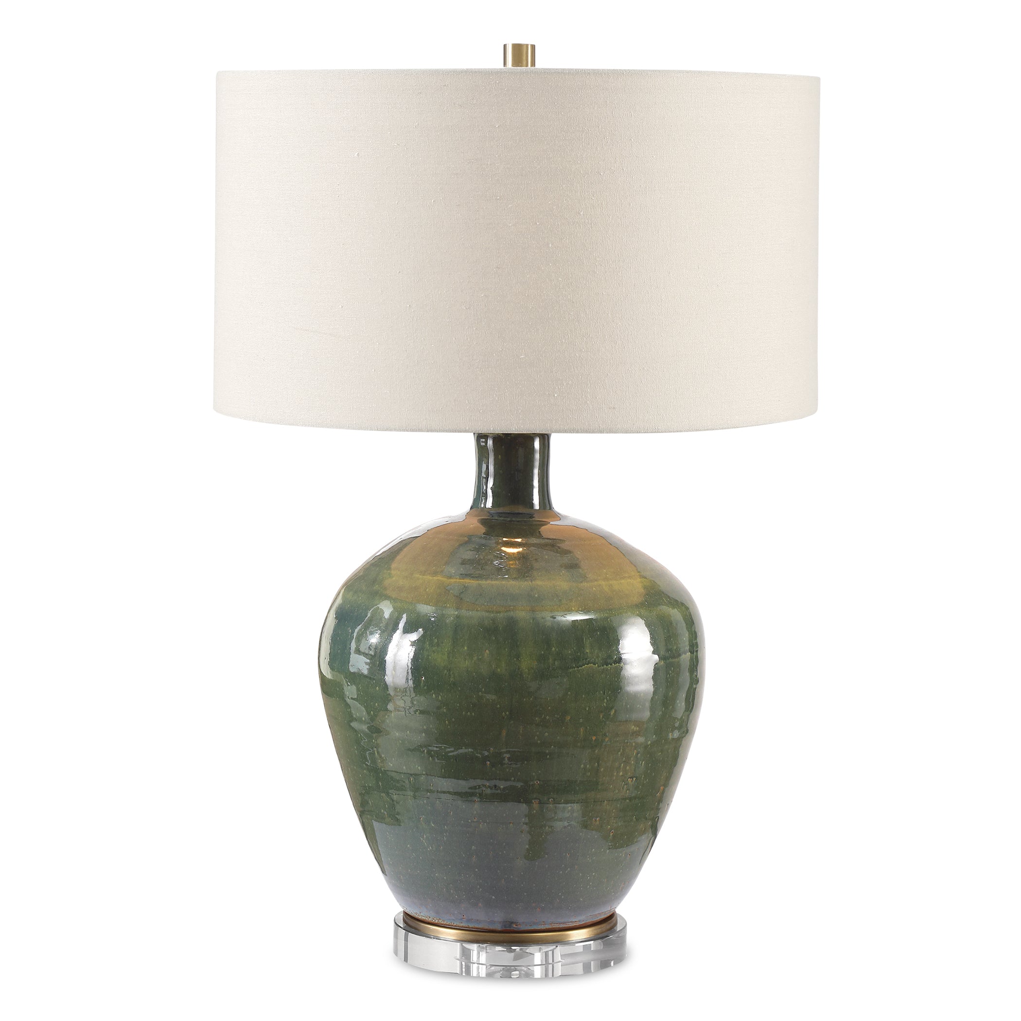Lighting - Elva Emerald Table Lamp