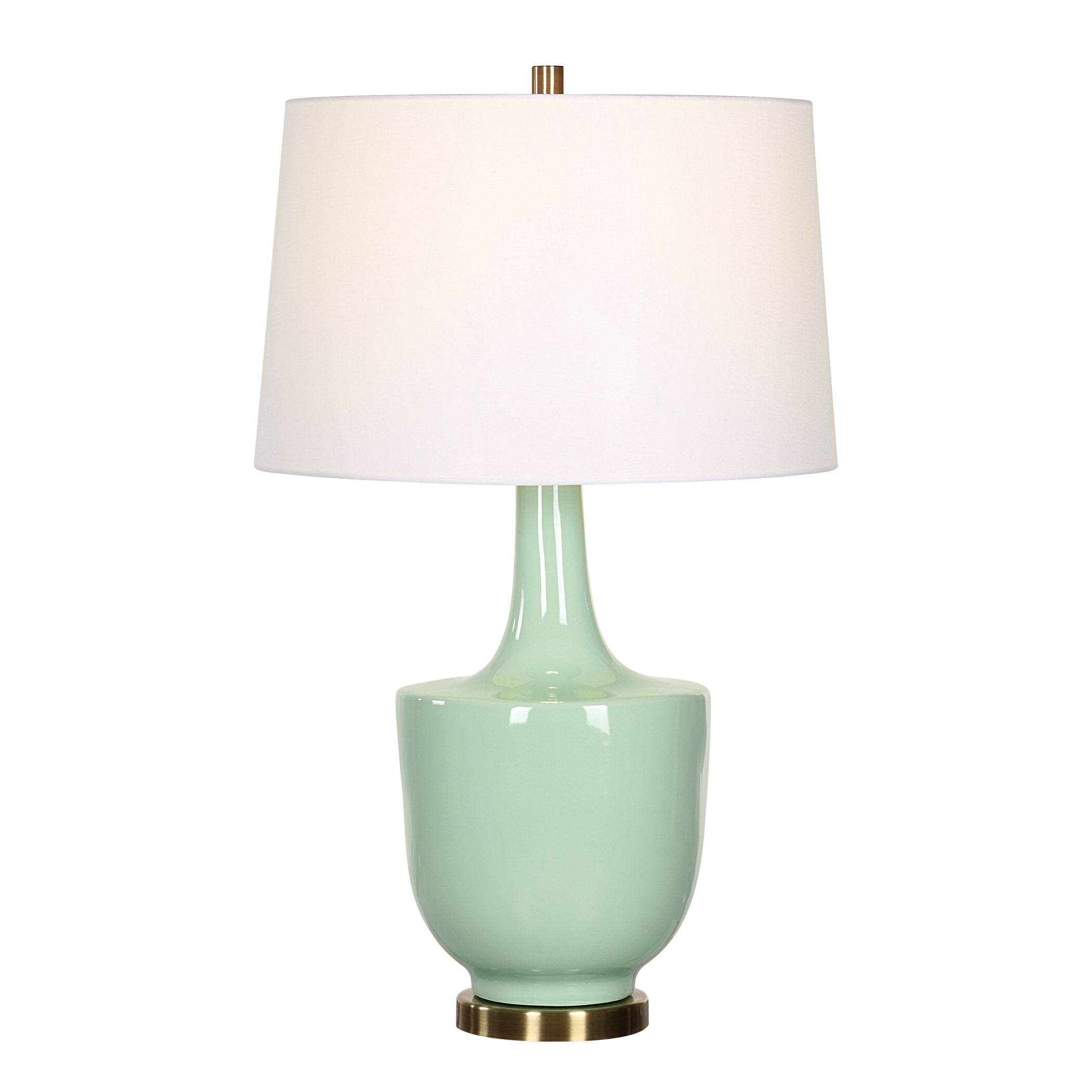 Lighting - Kyla Mint Green Table Lamp