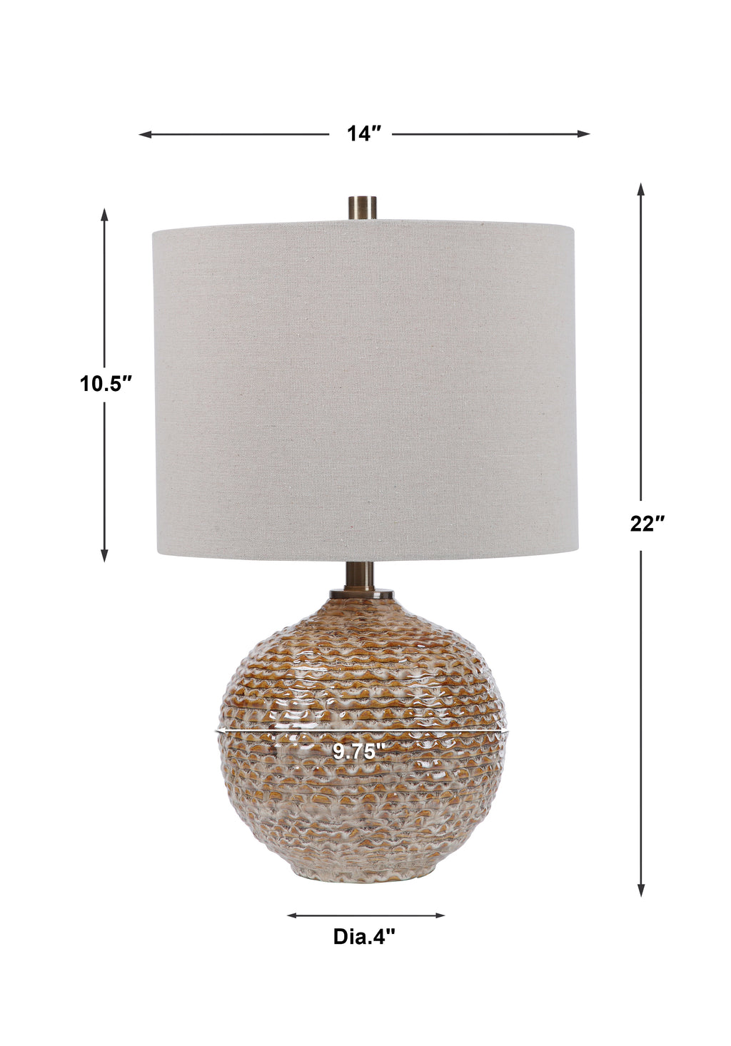 Lighting - Lagos Rustic Table Lamp