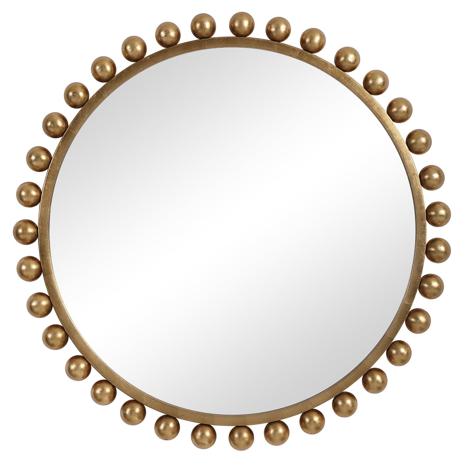 Gold Round Mirror | Sophisticated & Upscale Home Decor