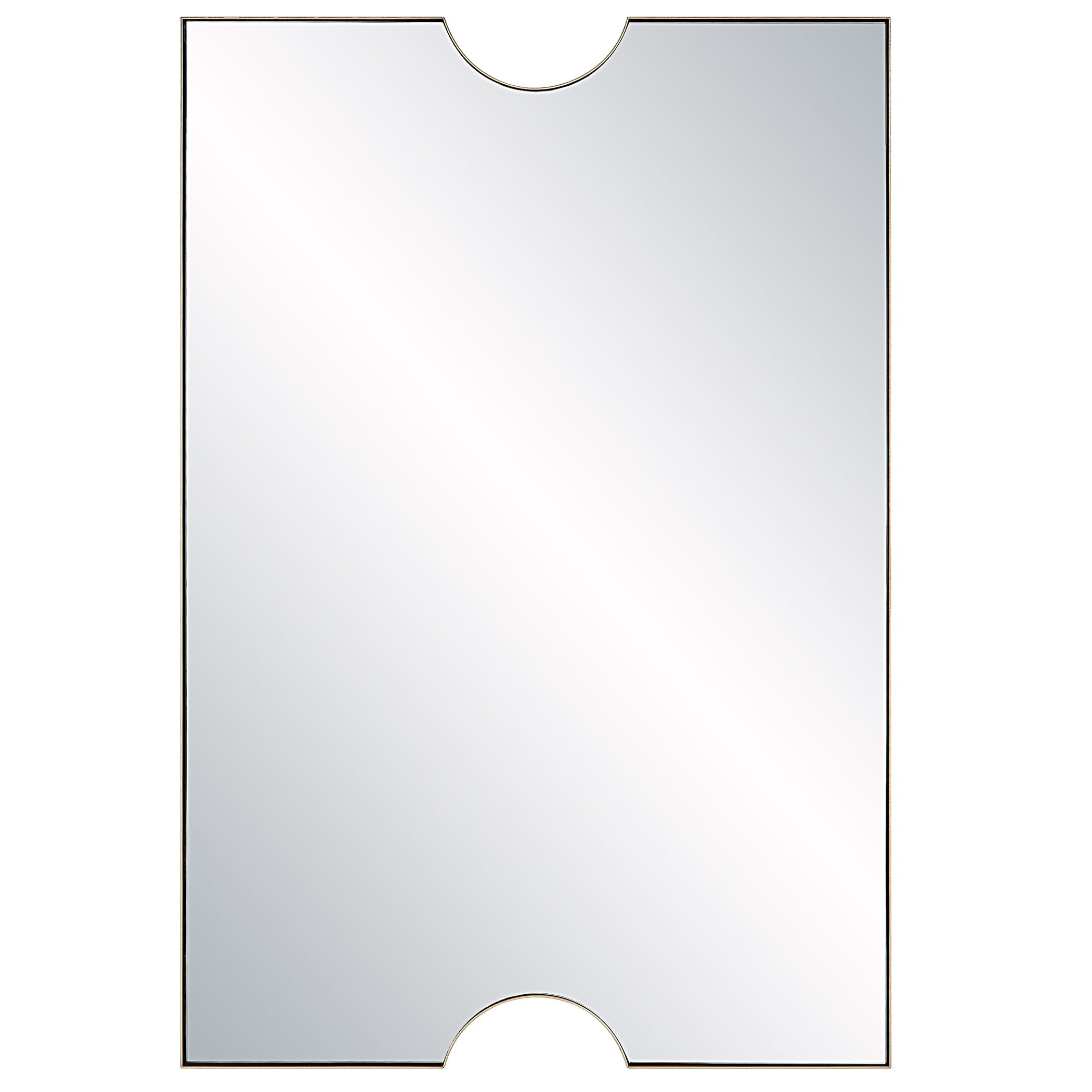 Mirror - Ticket Gold Vanity Mirror
