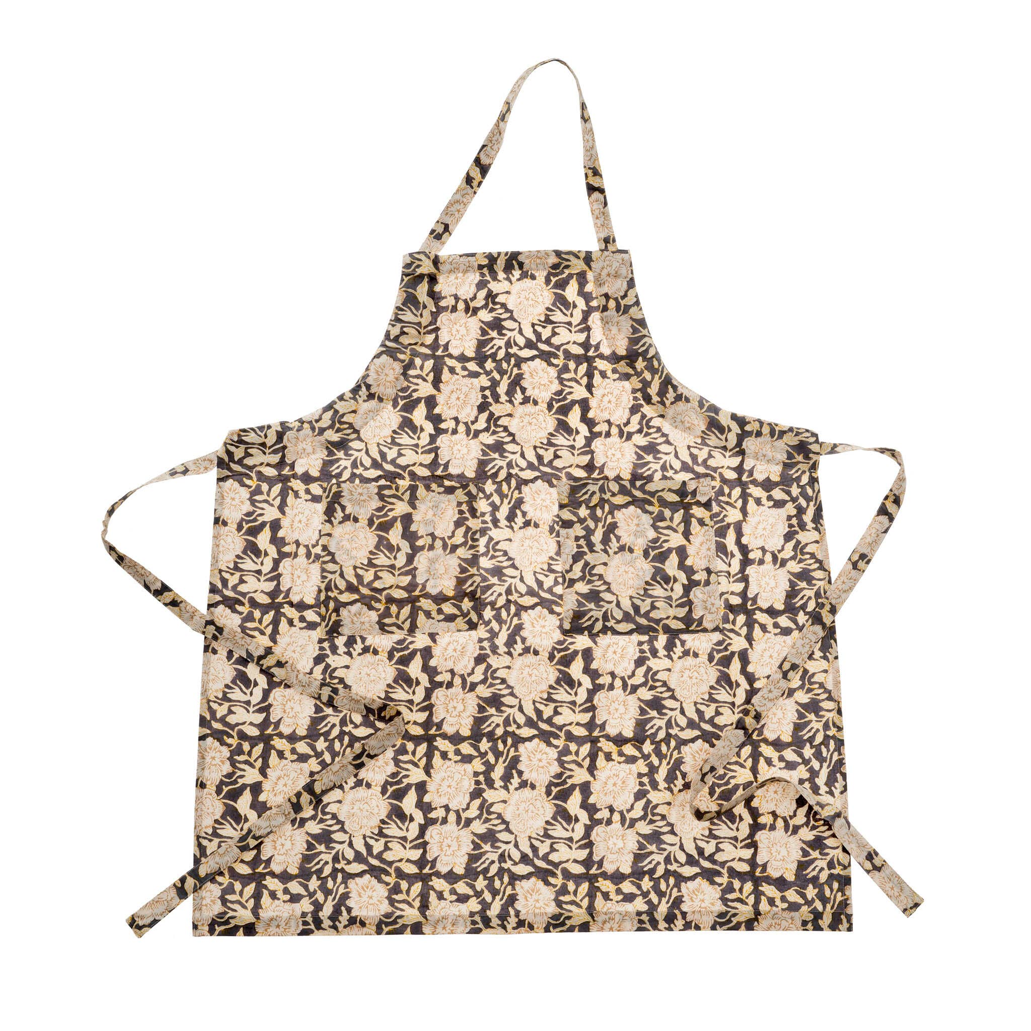 Decorative Hand Towels - Wildflower Block Print Apron