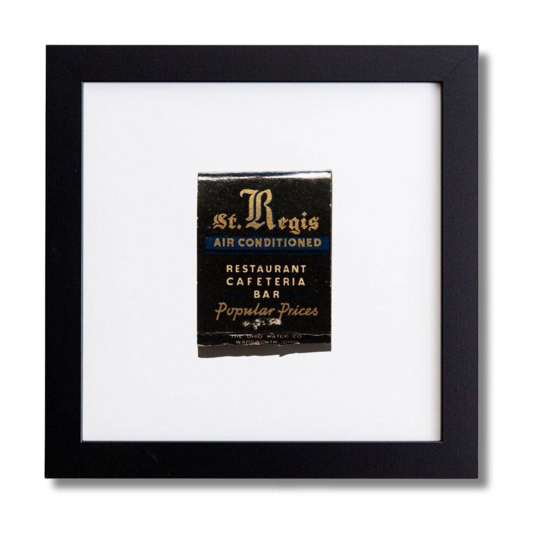 Wall Art - St. Regis Hotel New Orleans Match Print // Black Frame ...