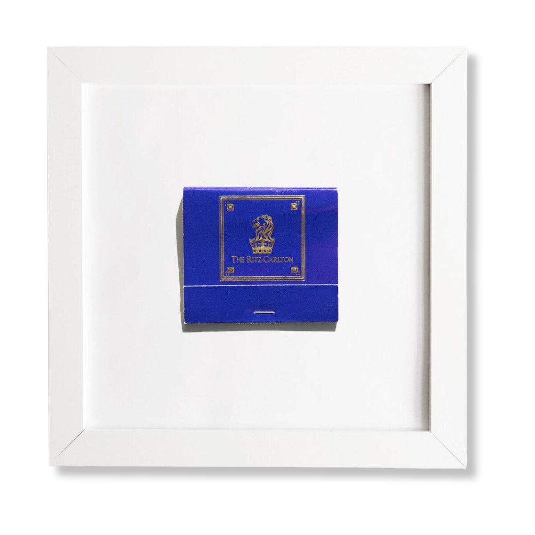 Wall Art - The Ritz-Carlton Match Print // White Frame - White Frame: $135