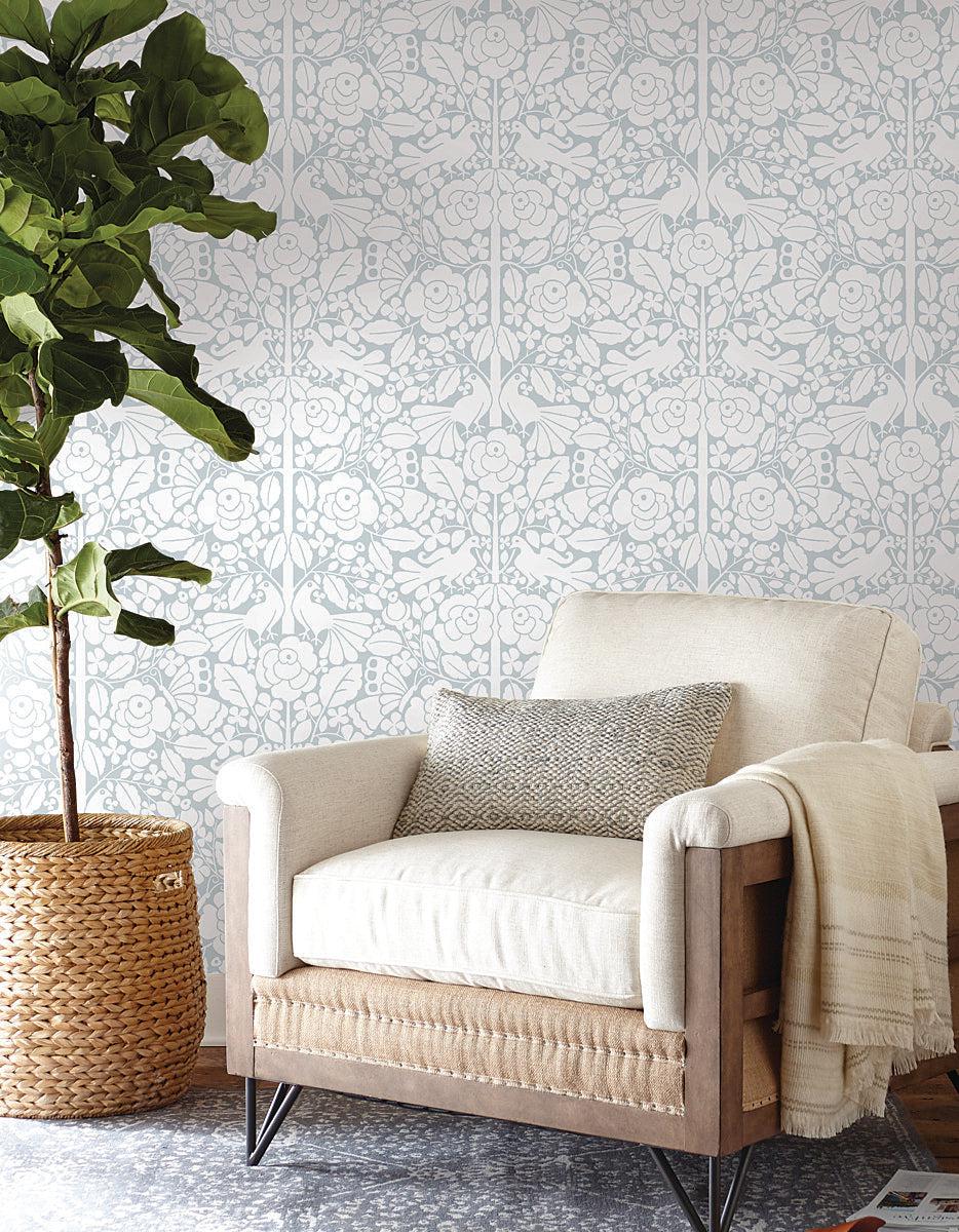 Magnolia Home Fairy Tales Blue Wallpaper | Home Decor
