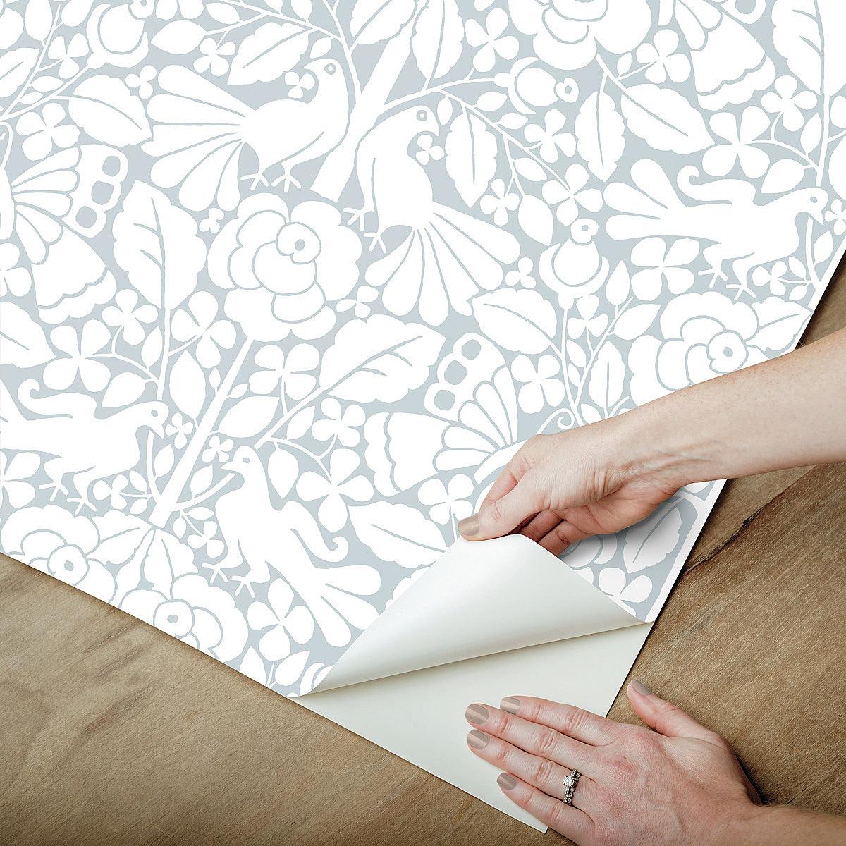 Magnolia Home Fairy Tales Blue Wallpaper | Home Decor