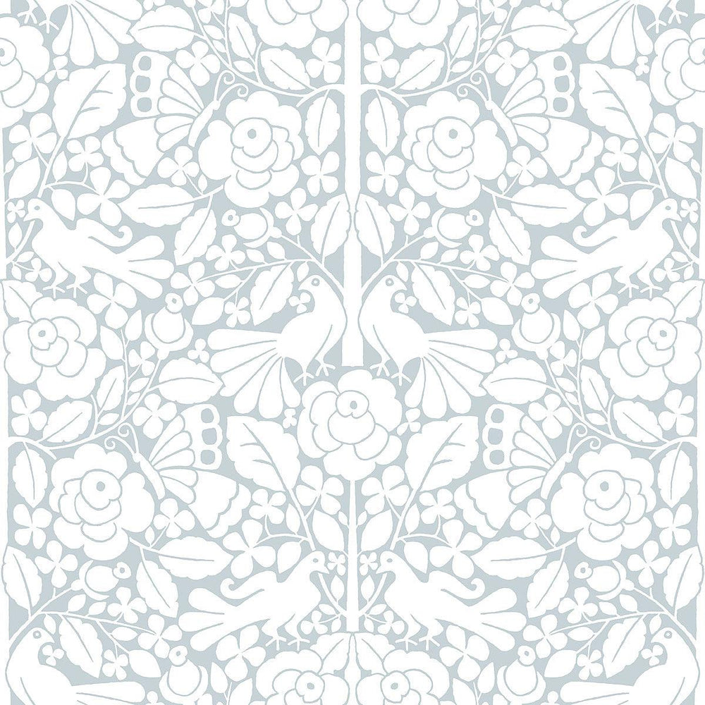 Magnolia Home Fairy Tales Blue Wallpaper | Home Decor