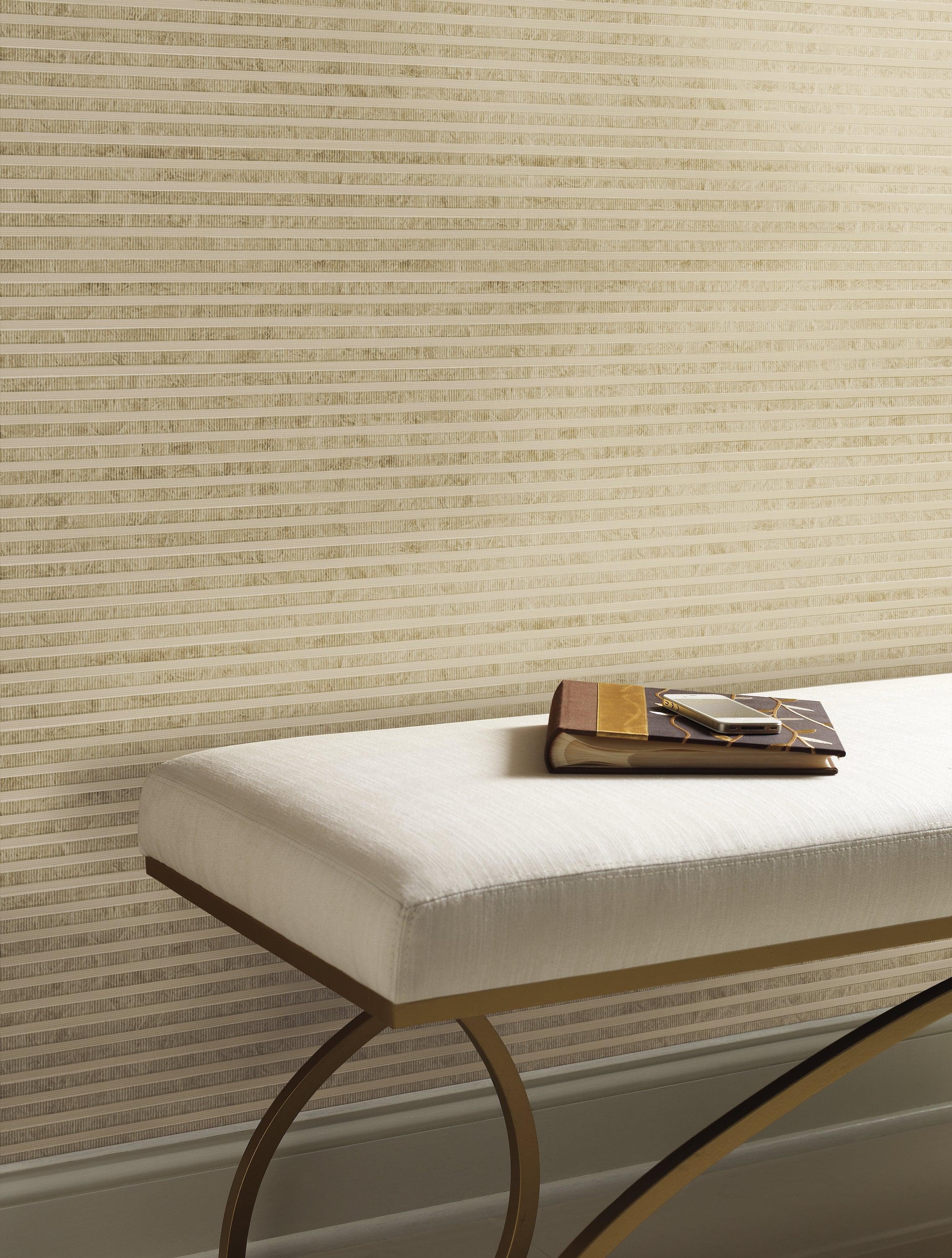 Wallpaper - Faux Capiz Wallpaper // Warm Sand