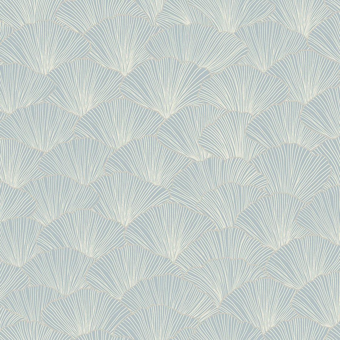 Blue Wallpaper | Luminous Gingko Design by Candice Olson | Durable ...