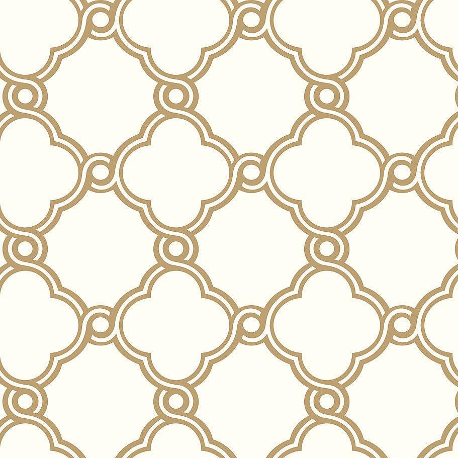 Gold Metallic Removable Wallpaper - Elegant Modern Home Decor
