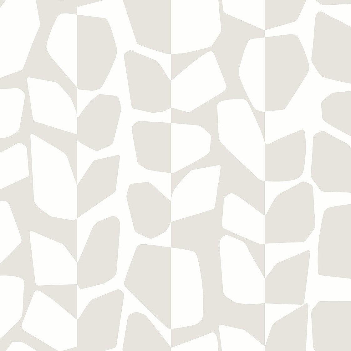 Easy Wallpaper Installation: White Cream Primitive Vines Wallpaper