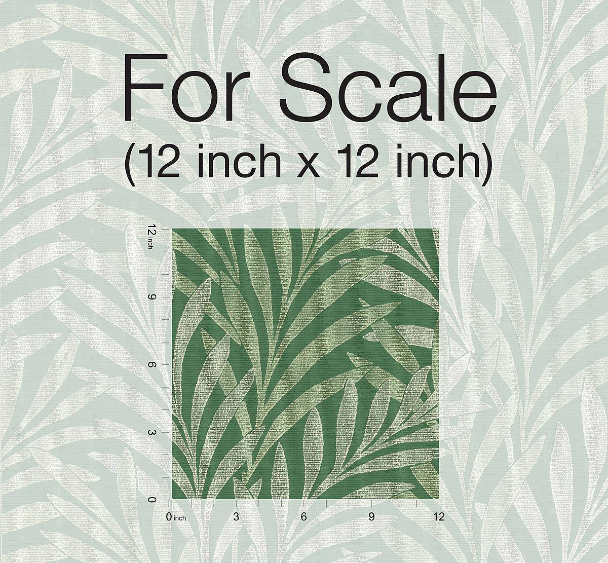 Wallpaper - Tea Leaves Stripe Wallpaper // Green